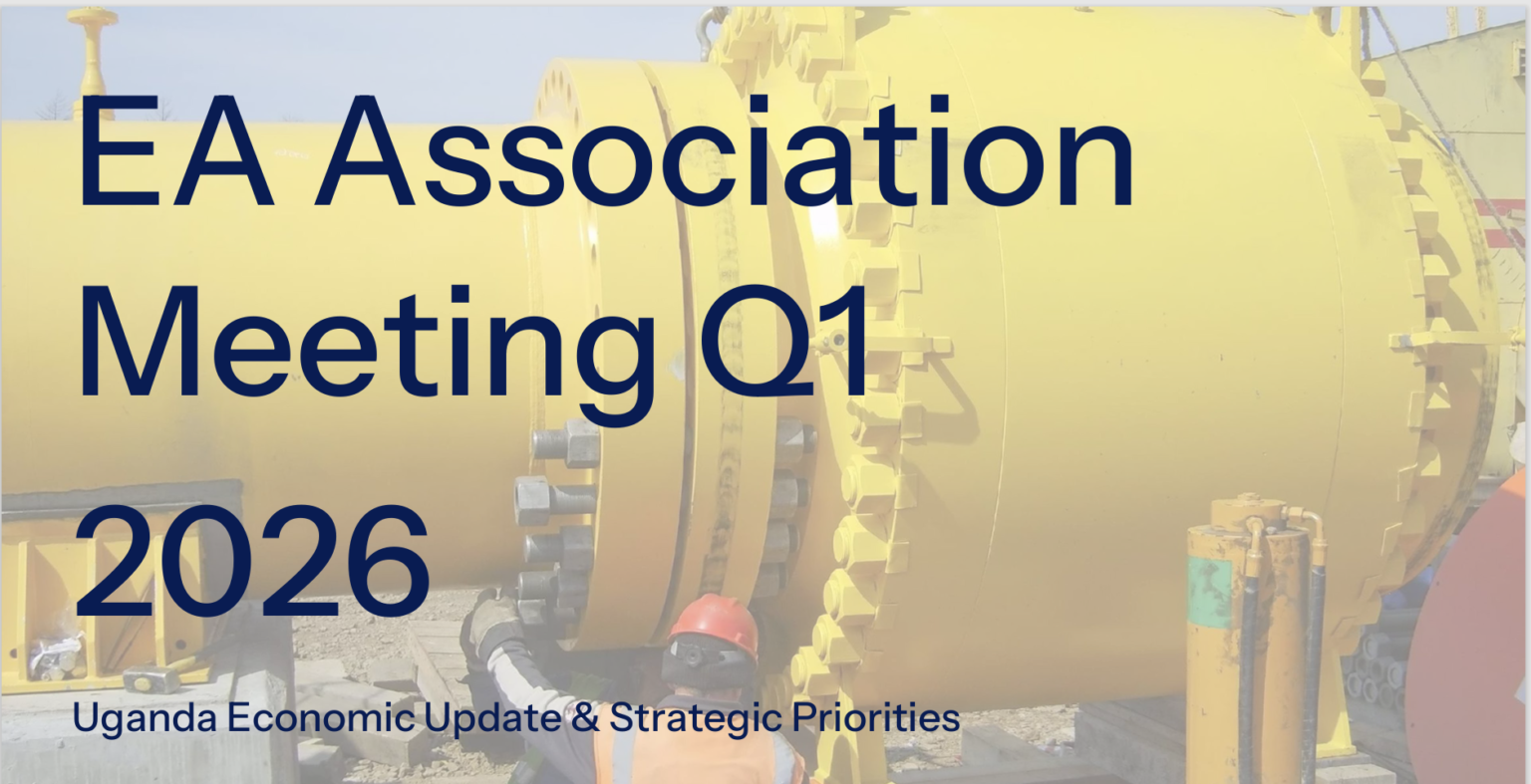 UGANDA ECONOMIC UPDATE & STRATEGIC PRIORITIES - EAA